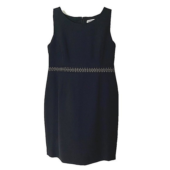 Kasper | Dresses | Kasper Elegant Evening Dress Classic Knee Length ...